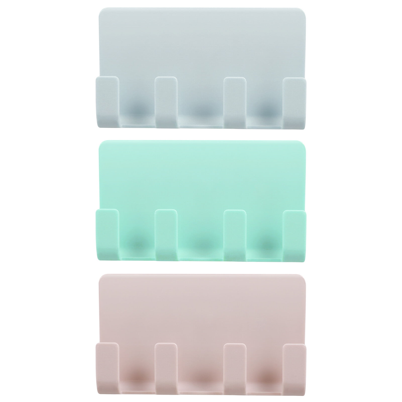 Uonlytech Wall Mount Phone Stand Wall Mount Holder Assorted Color 3Pcs ...