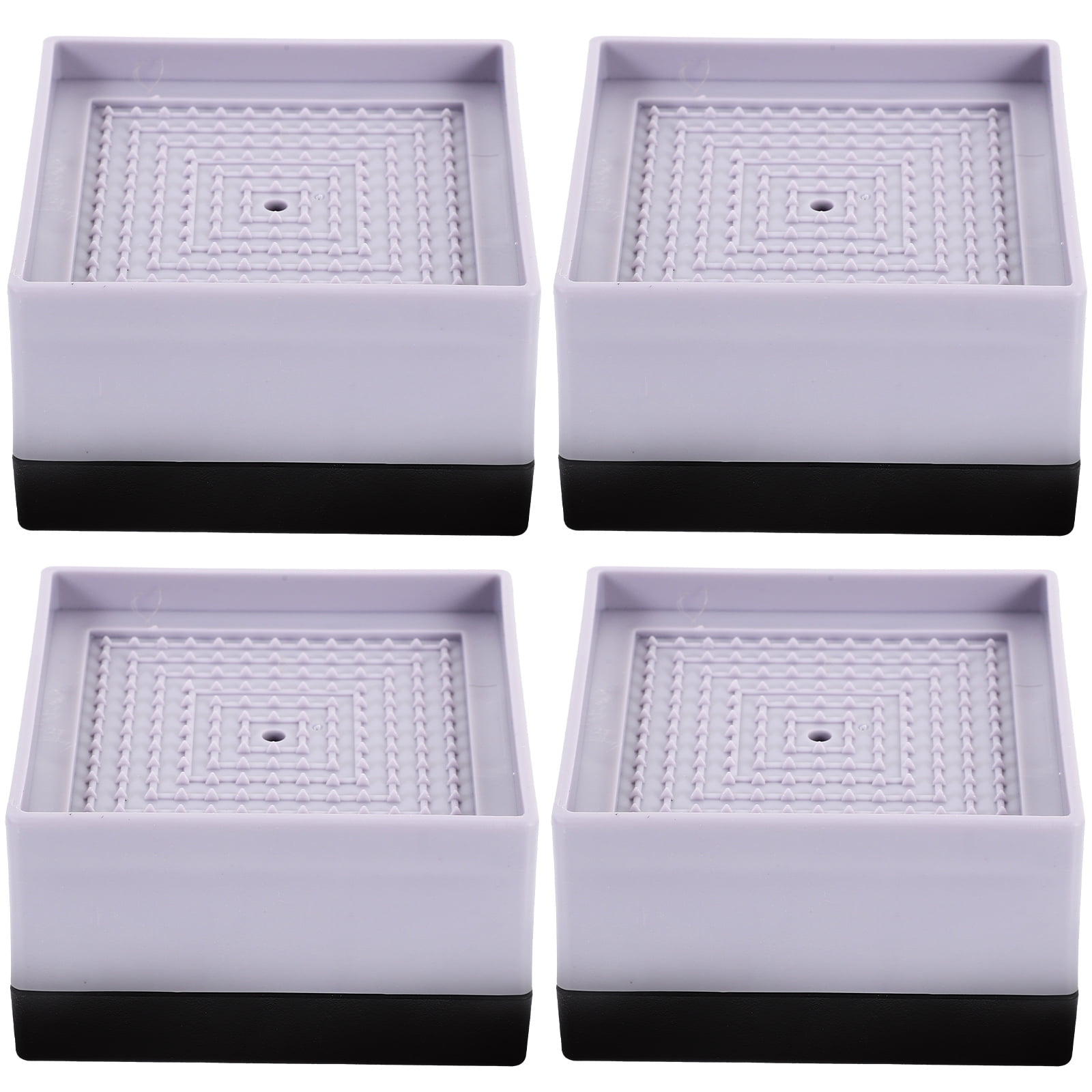 Uonlytech 4Pcs Bed Furniture Risers for Desks Table Riser Desk Raiser ...