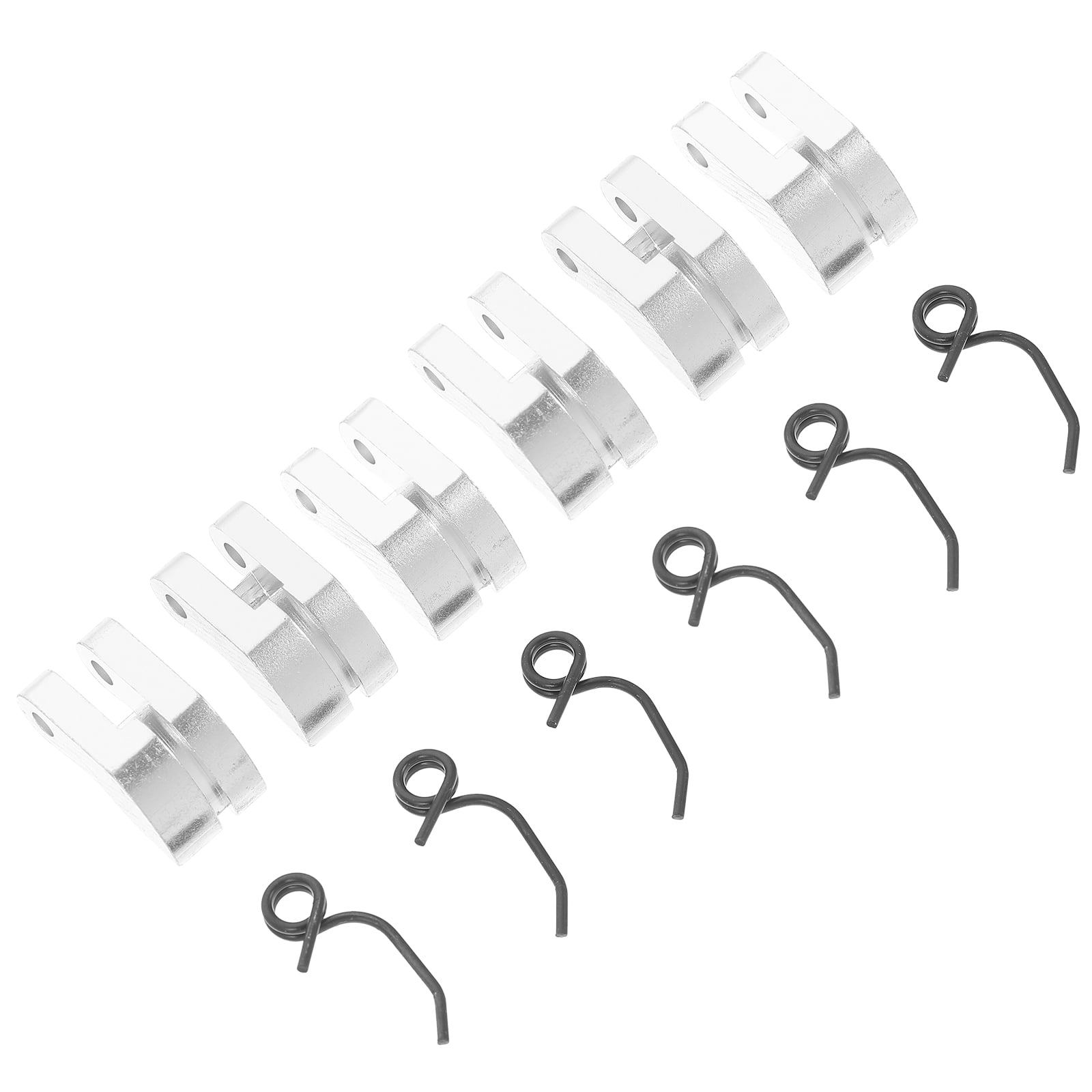 Uonlytech 6 Sets Metal Engine Clutch Shoe With Spring Kit for 1 8 Scale ...