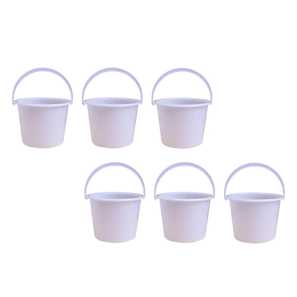 Uonlytech 6Pcs Practical Paint Buckets Pigment Buckets Handheld Paint ...
