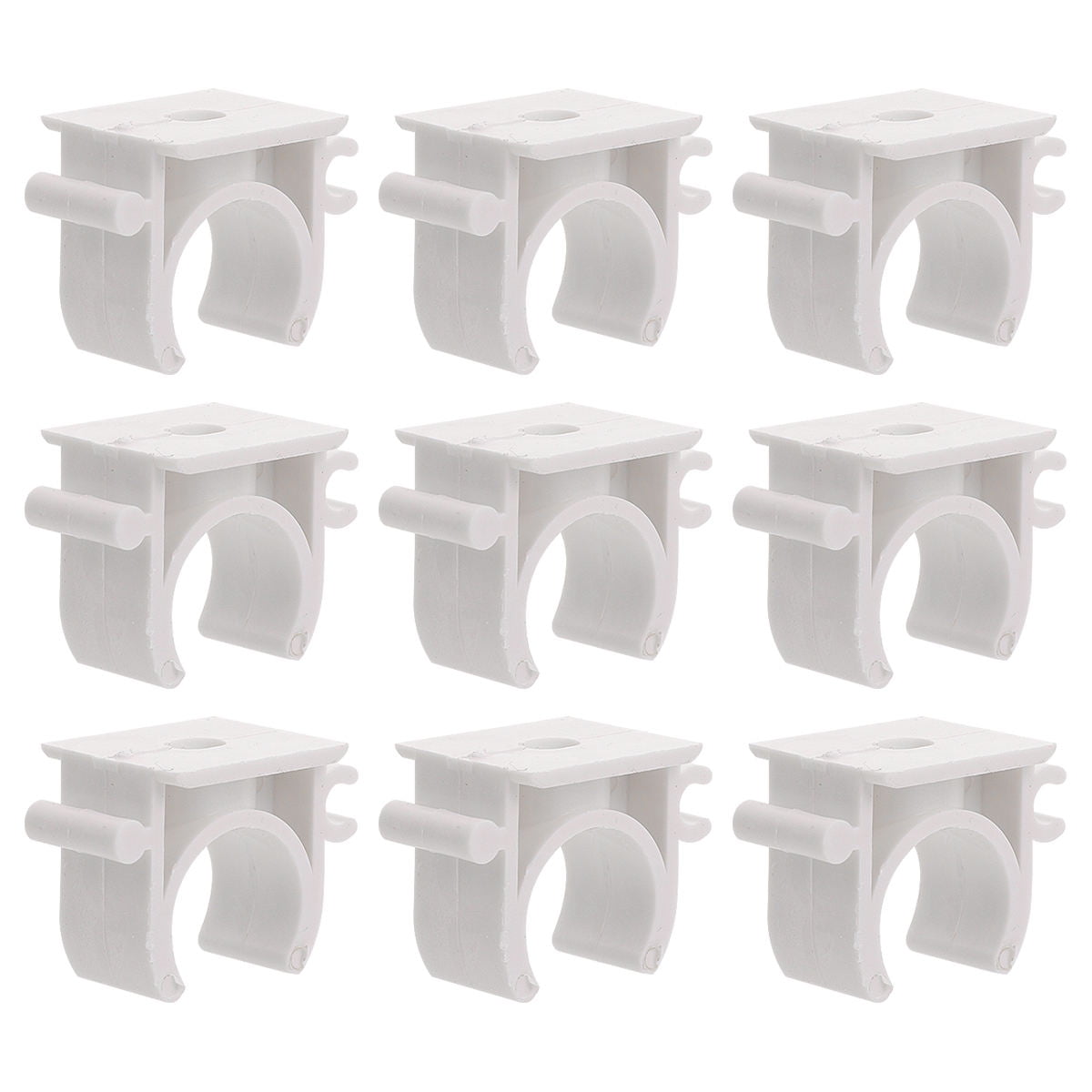 Uonlytech Clamp for Pole Pipe Holder PVC 100pcs - Walmart.com