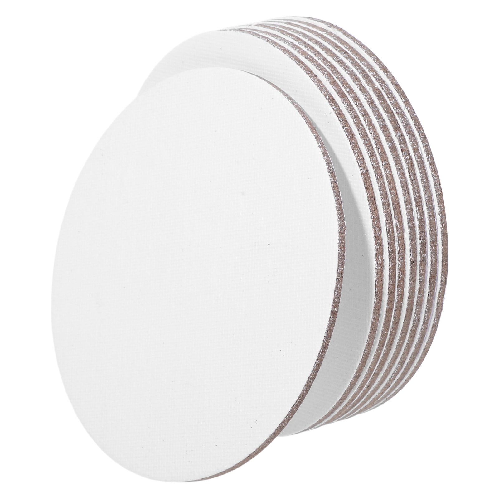 Uonlytech 8Pcs Canvas Circular Boards for Art Sketching and DIY ...