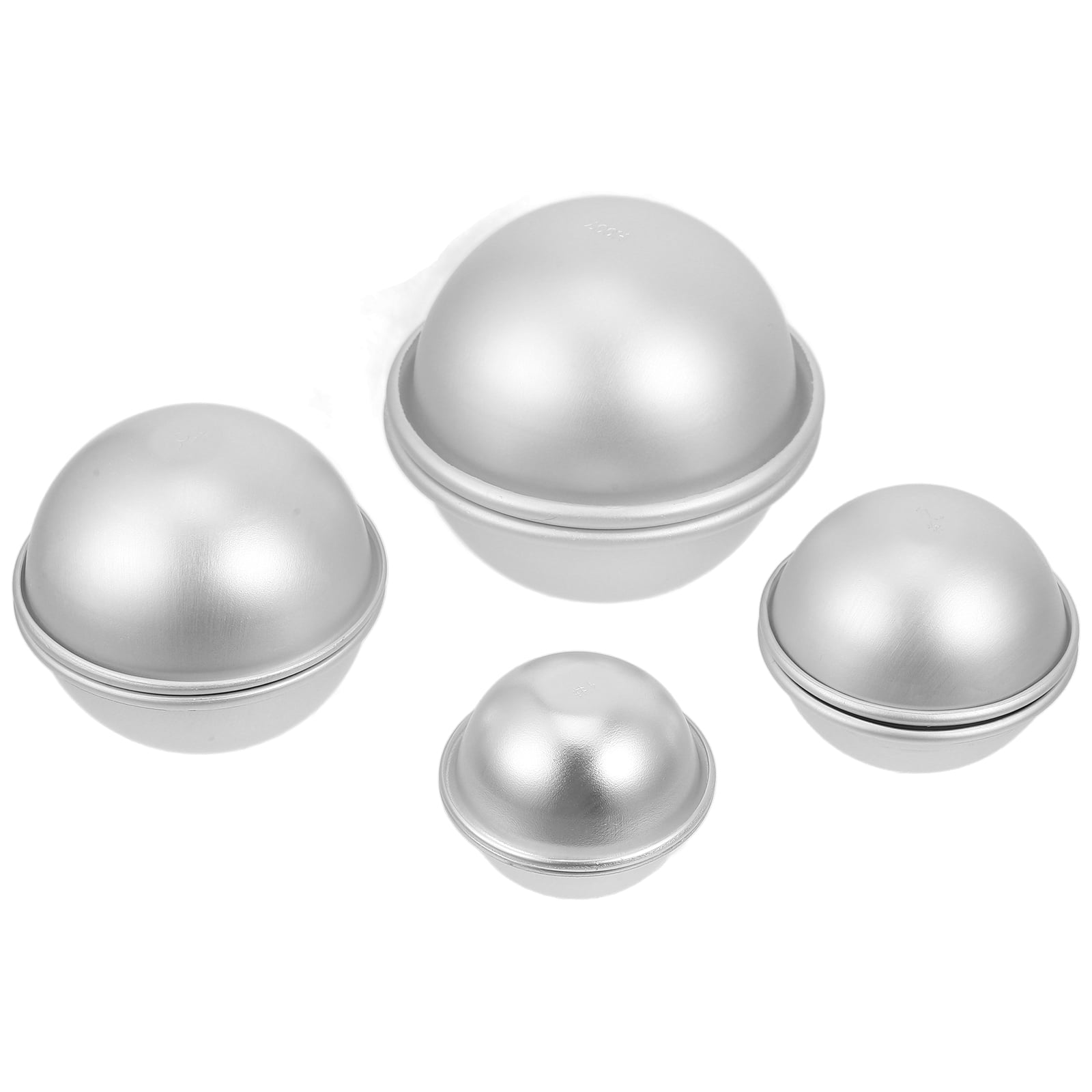Uonlytech 8Pcs Sphere Baking Mold .15X3.15X1.38in for Soap and Bath ...