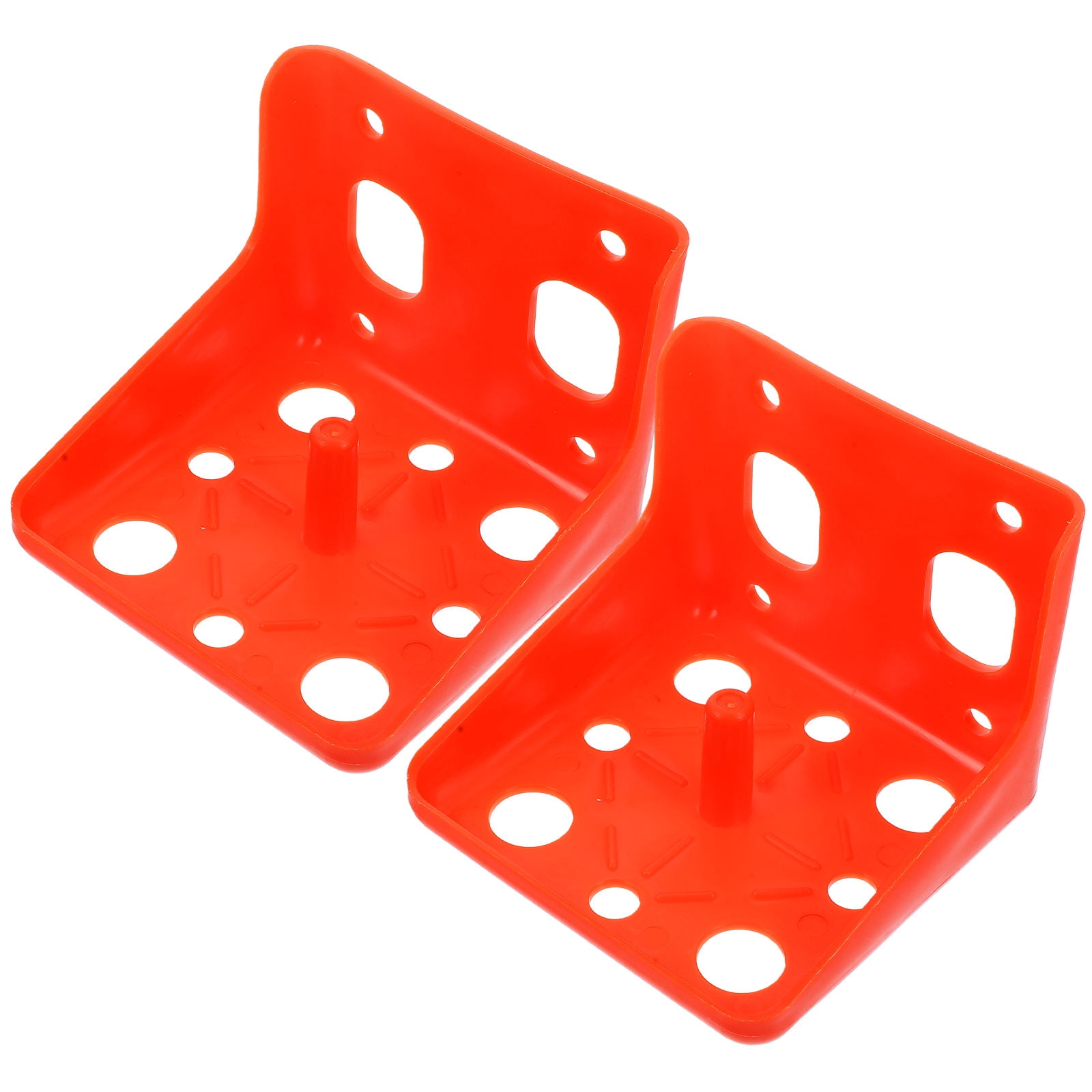 Uonlytech Salt Container Sheep Feeder Orange 2Set 6.5X6.5X5.5in ...