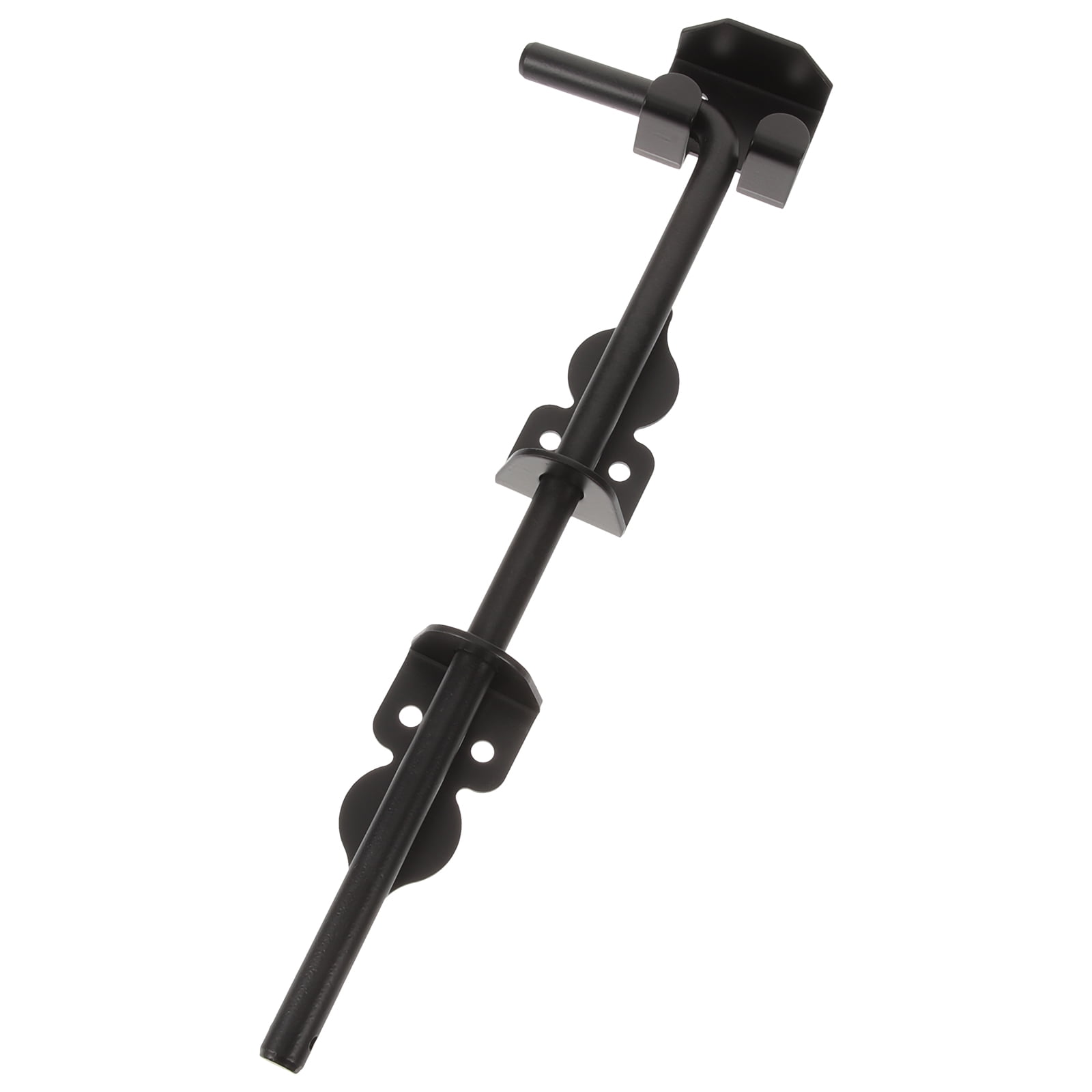 Uonlytech Gate Latch Slide Bolt Set Iron Security Black 1Set for ...