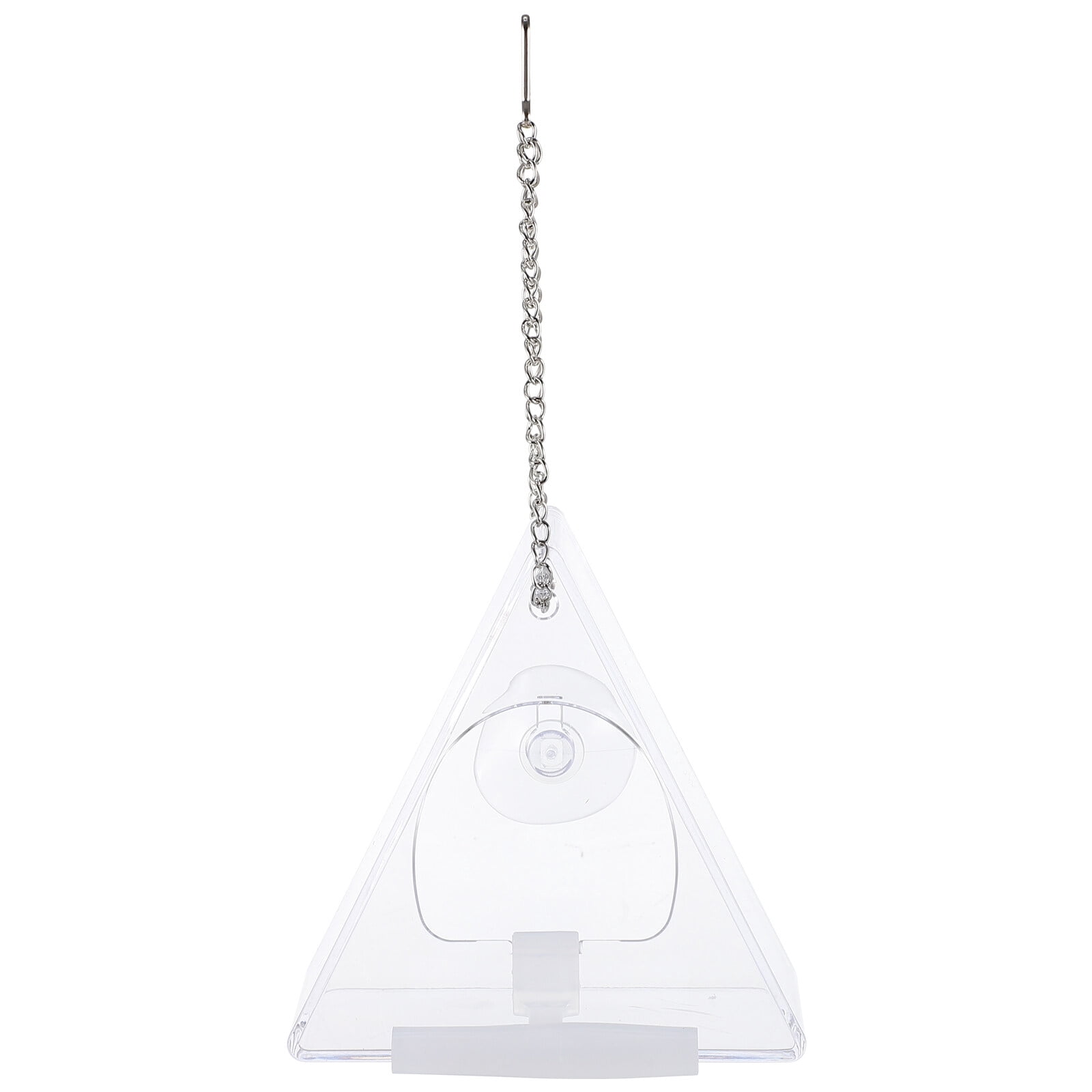 Uonlytech Hanging Clear Viewing Bird Cage Box Transparent Window ...