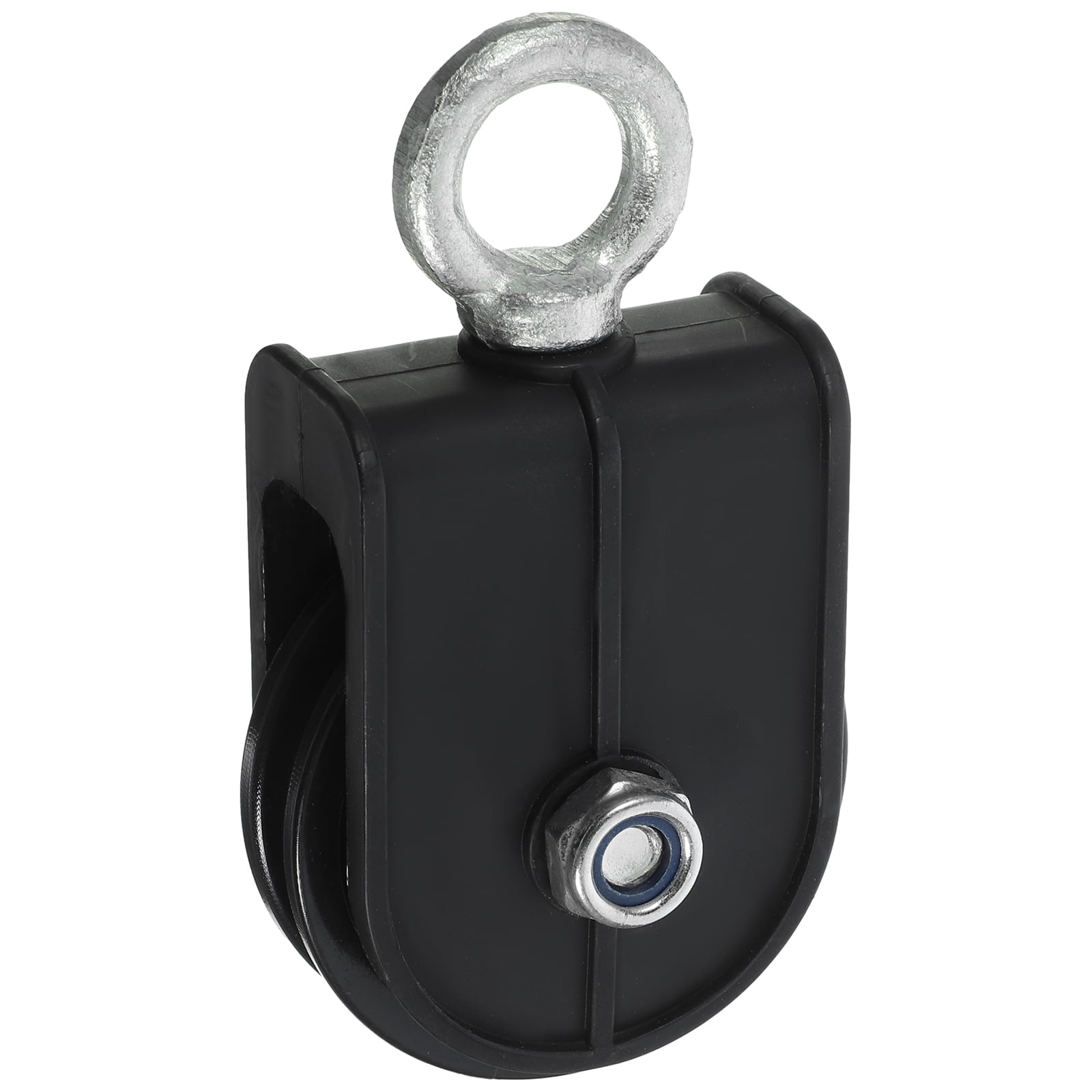 Uonlytech Black Gym Pulley System with Cable Attachments for Home ...