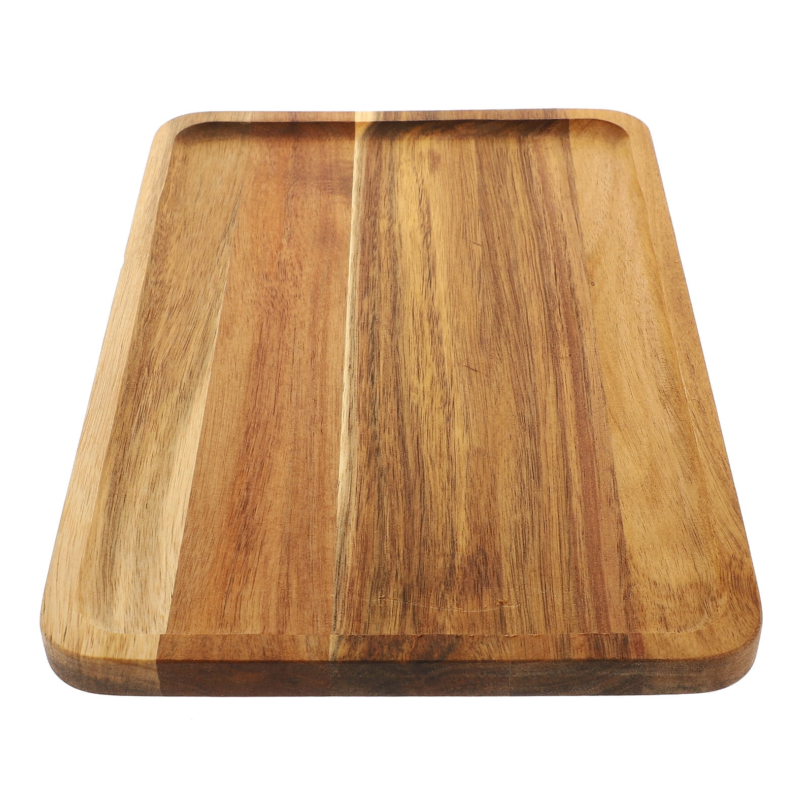 Uonlytech Solid Wood Dessert Plate Household Tray Farmhouse Tray Tea ...