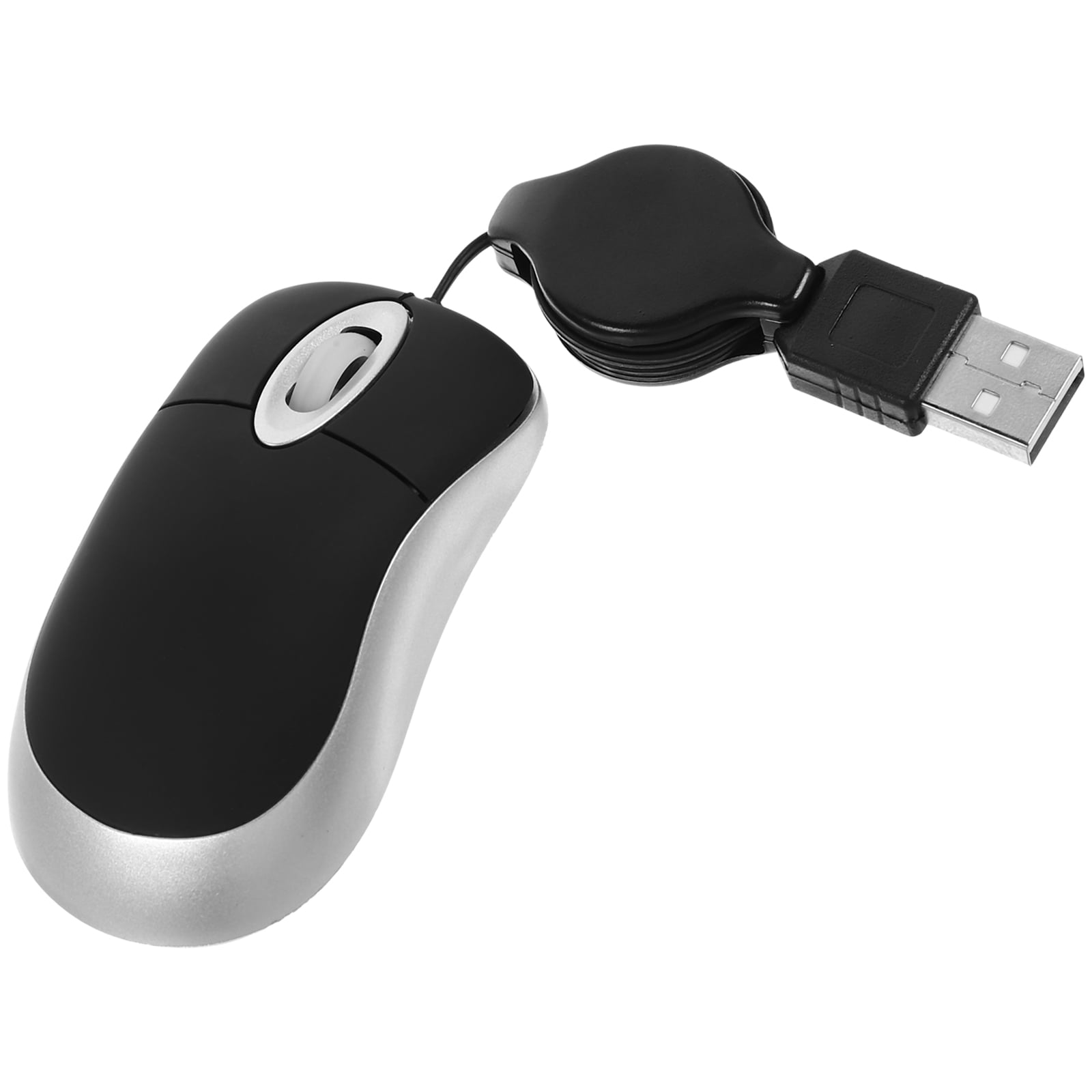 Uonlytech Optical USB Mouse Retractable Cable Assorted Color for ...