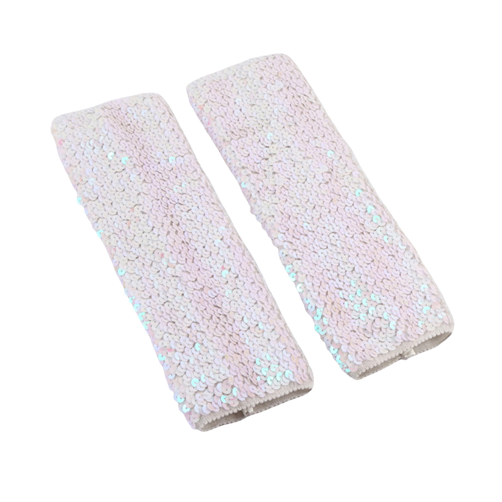 Uooqdmx Sequin Gloves Women Party Accessories Fingerless Gloves Long ...