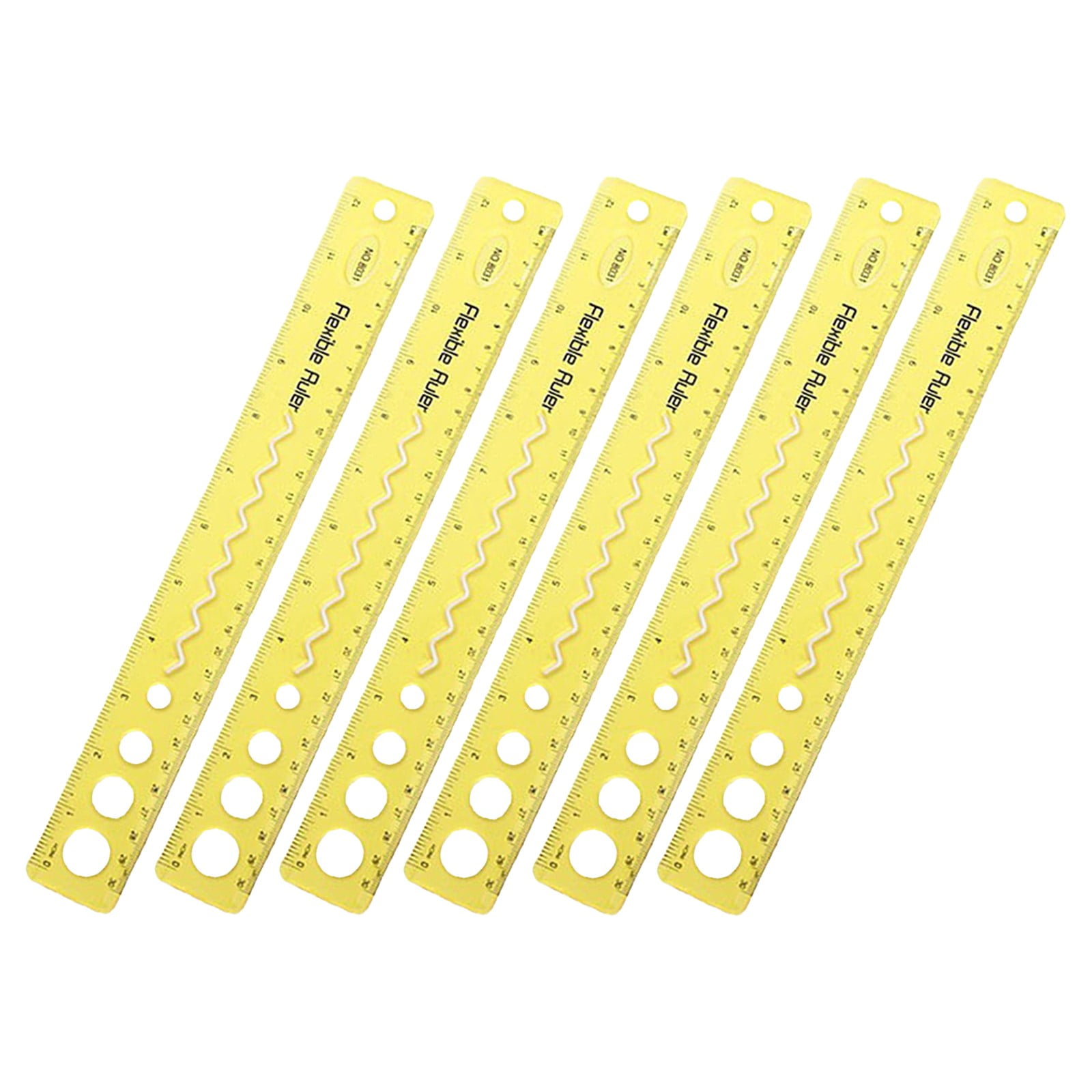 Uorcsa Tools Set For Kids Student Soft Bendable Ruler Flexible Plastic ...
