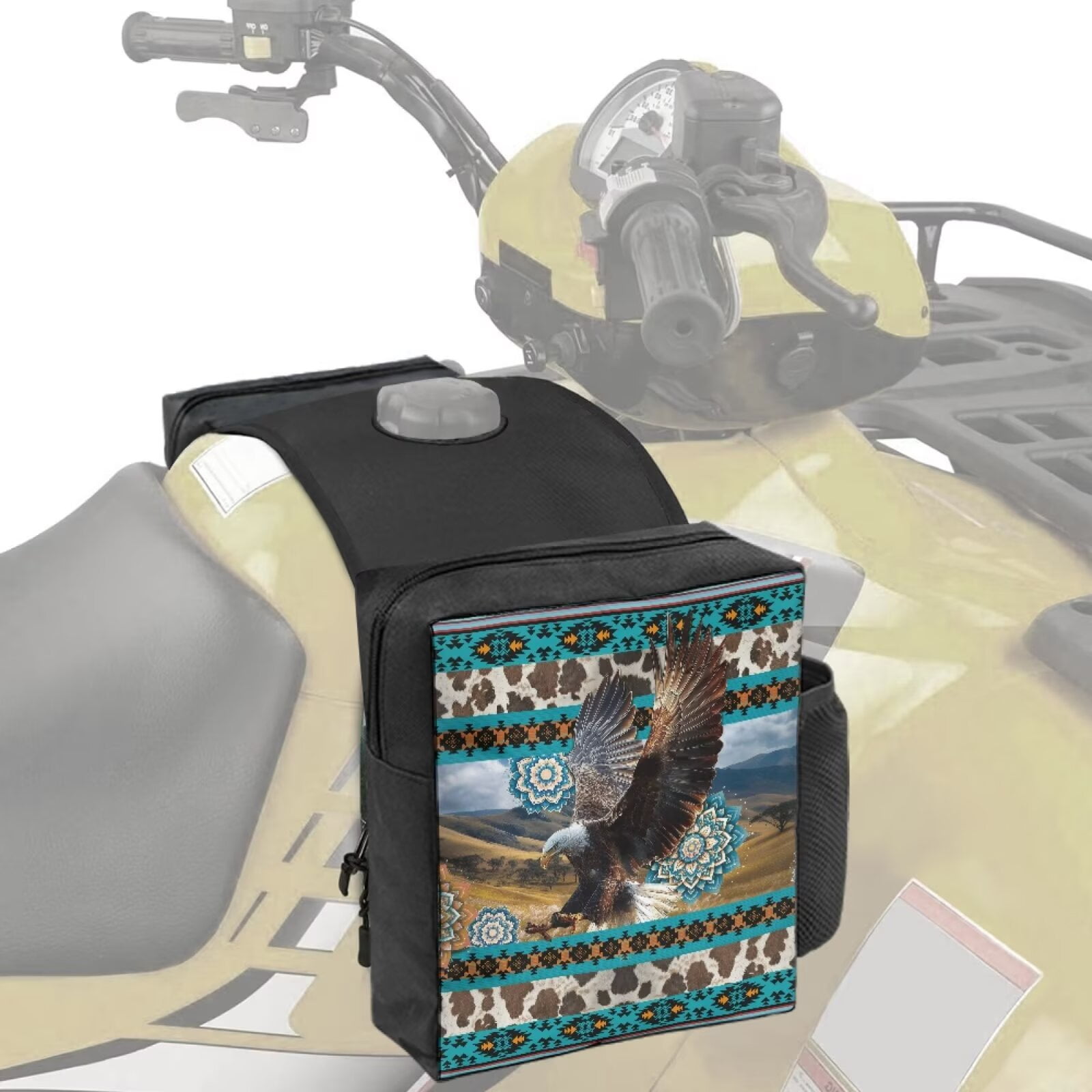 Uorisanigo ATV Tank Bag ATV Saddle Bag Pouch Oil Bags Motorcycles Oil ...