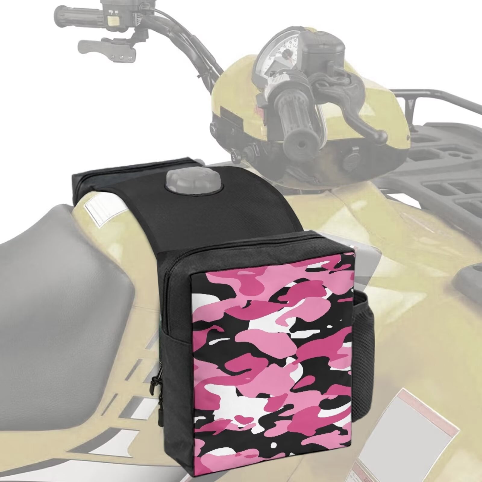 Uorisanigo ATV Tank Bag, Motorcycles Fuel Bag, Waterproof Black and ...