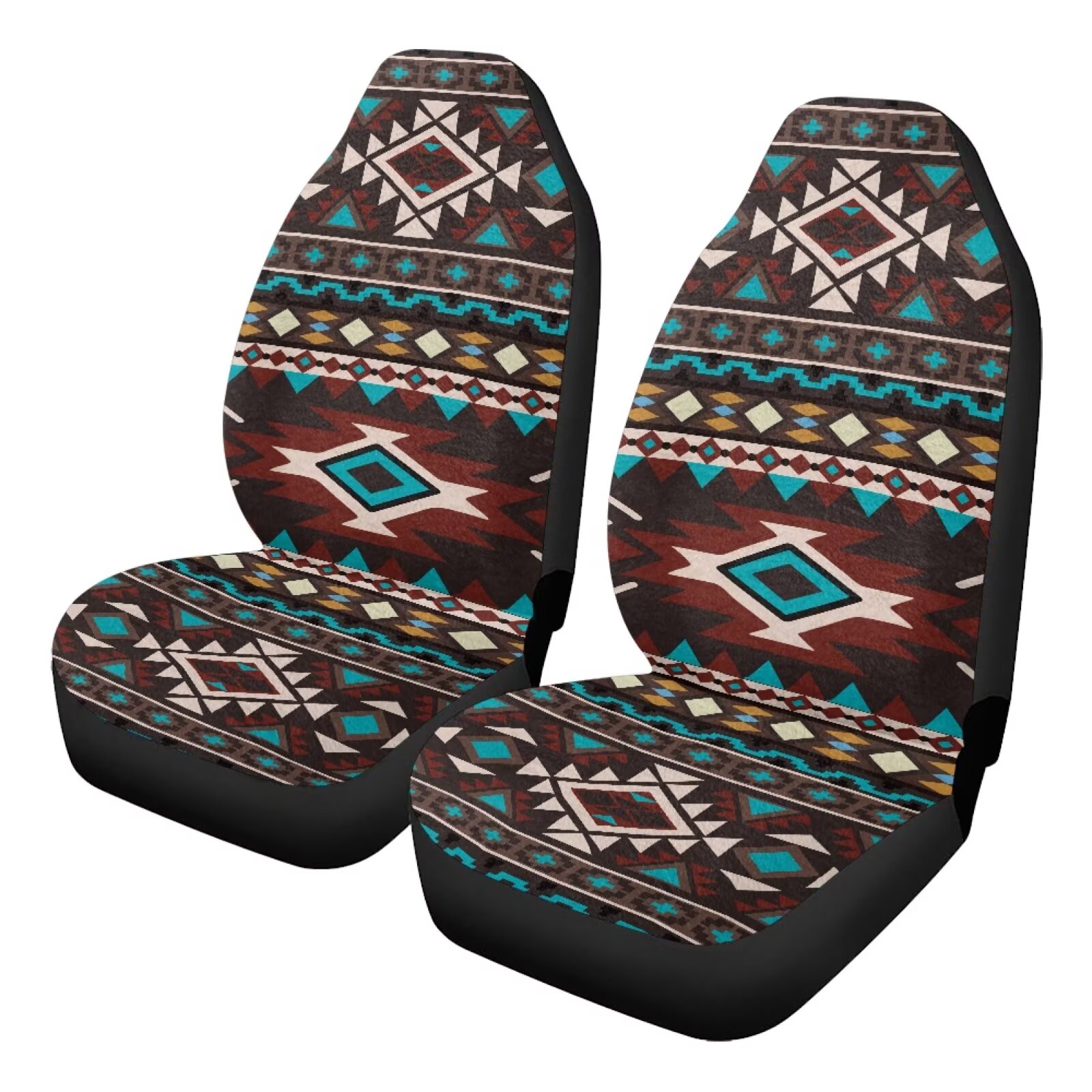 Uorisanigo Car Seat Cover Front Saddle Blanket Fluffy Western Aztec ...
