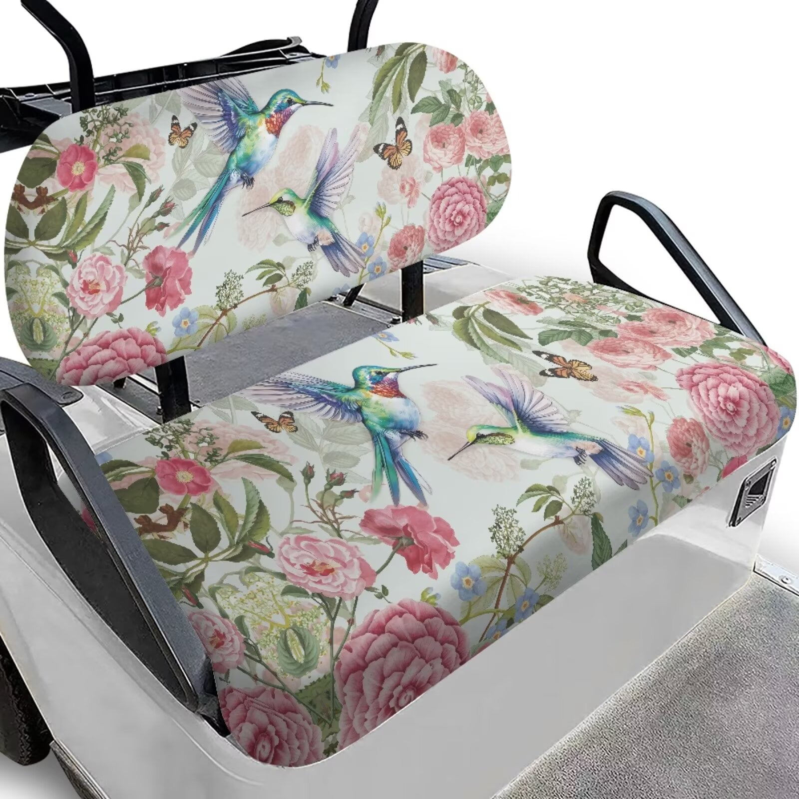 Uorisanigo Hummingbird Flower Golf Cart Seat Cushion Soft Comfortable ...