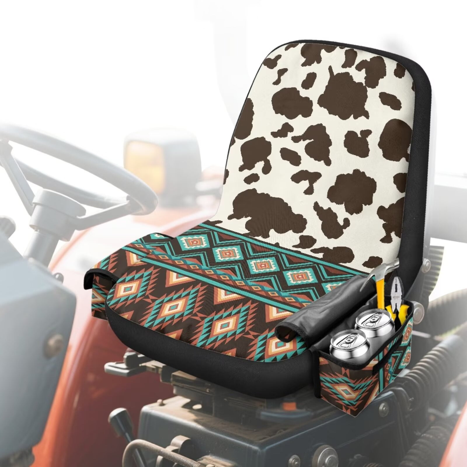 Uorisanigo Lawn Mower Seat Cover for John Deere, Weatherproof Polyester ...