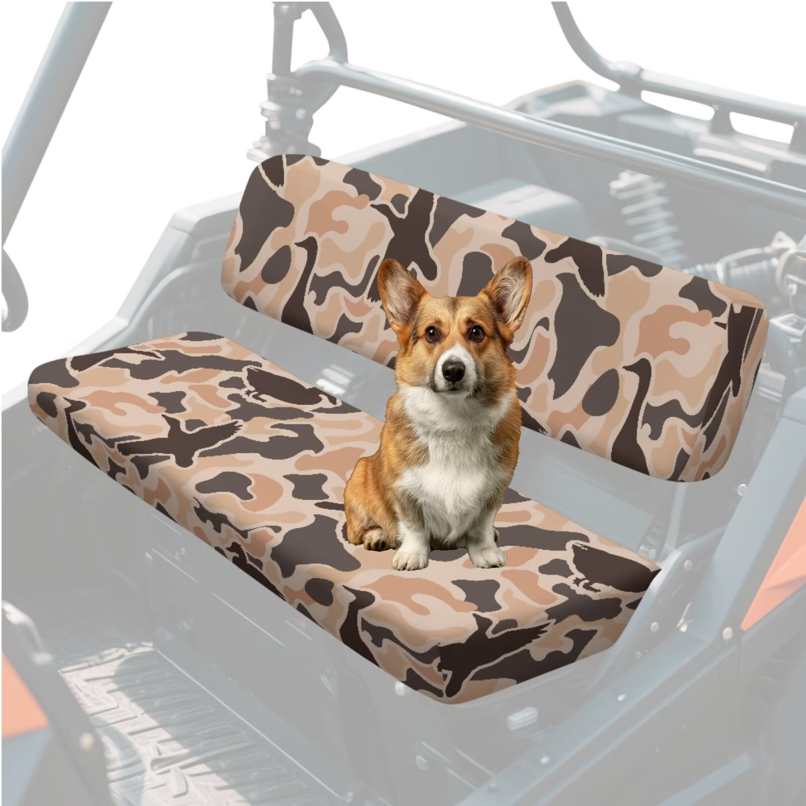 Uorisanigo UTV Seat Cover Set for Kawasaki Mule 3000 3010 3020 & Mule ...