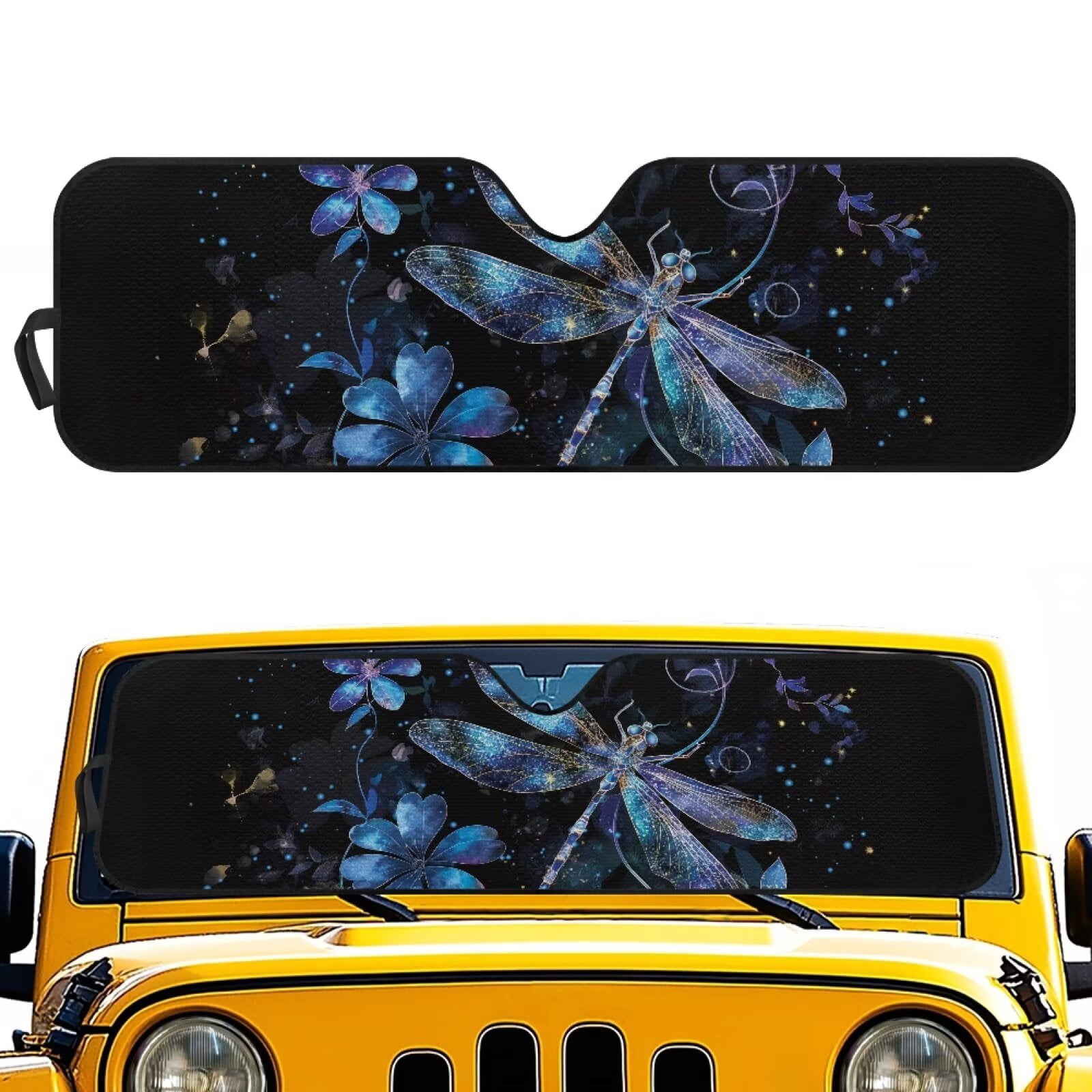 Uorisanigo Windshield Sun Shade Front Windshield Shade Fit for Jeep ...