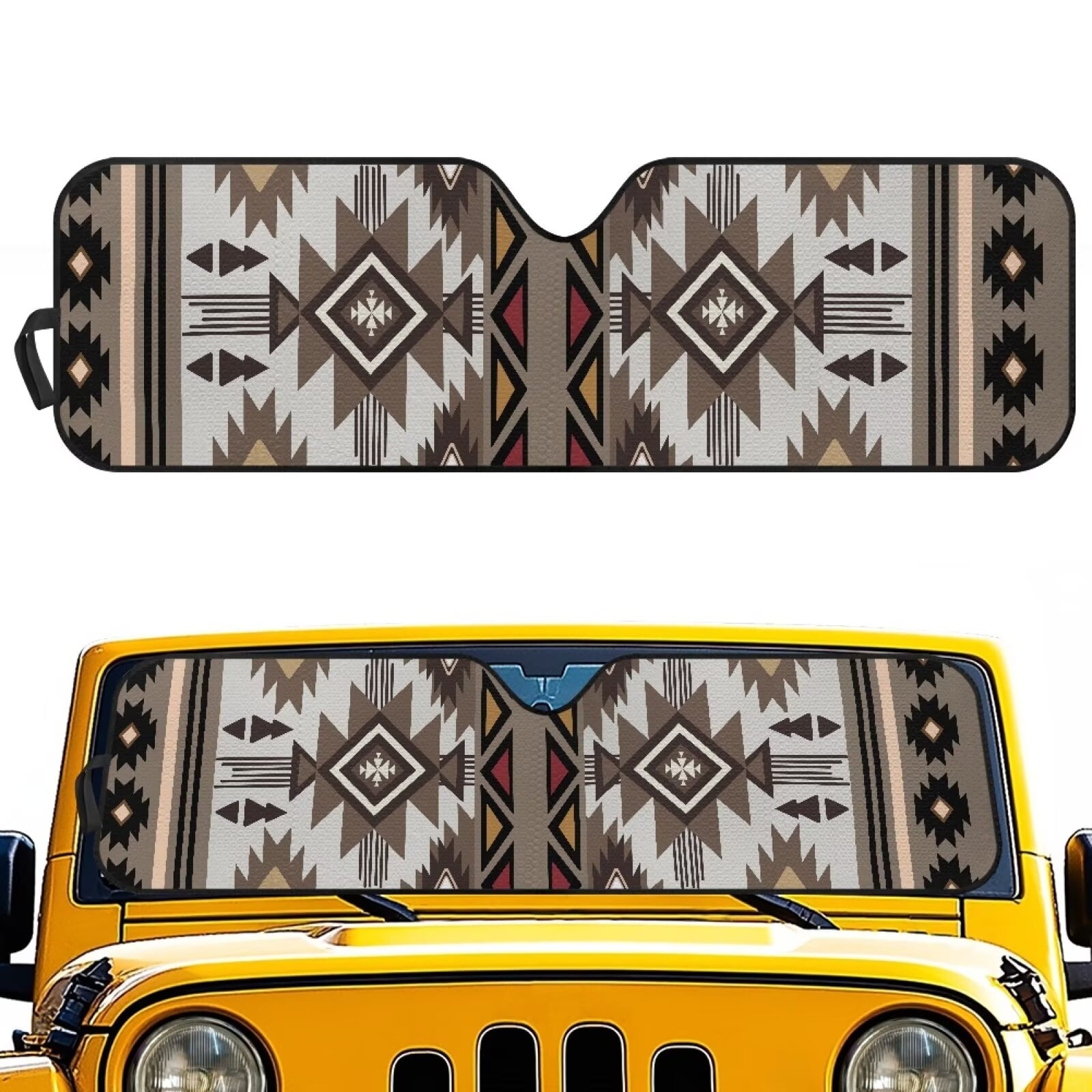 Uorisanigo Windshield Sun Shade Suitable for Wrangler, Compass ...