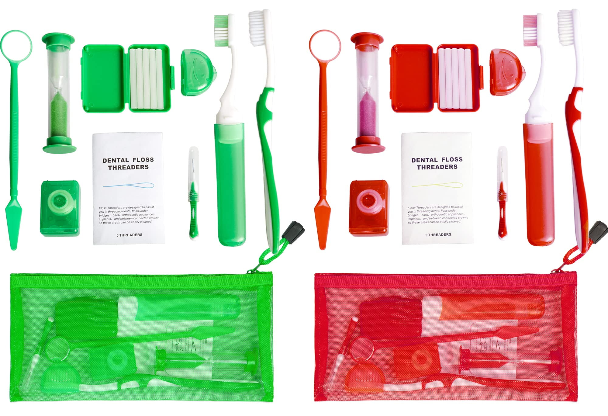 Uouovo Portable Orthodontic Oral OIF8 Care Kit for Braces -2 ...