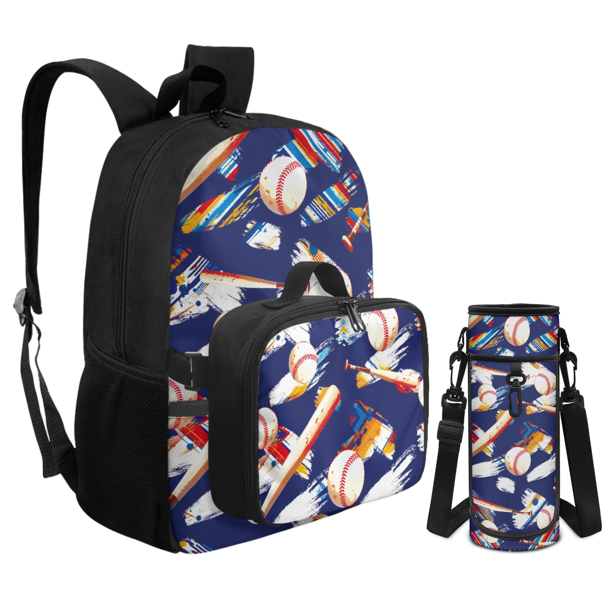 Uourmeti Baseball School Bag for Girls 8-10 Kids Backpack Book Bag with ...