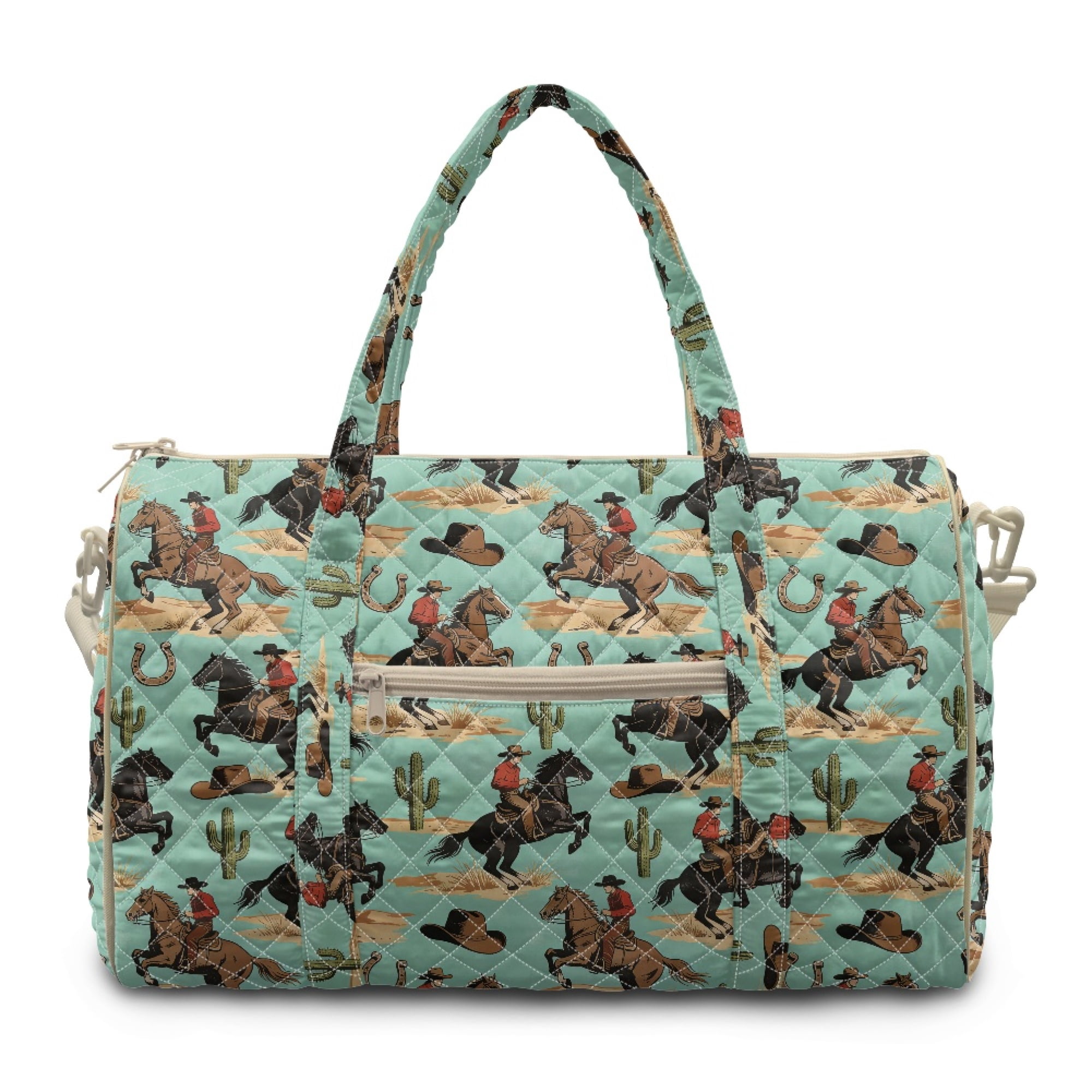 Uourmeti Elastic Polyester Quilted Duffle Bag with Lightweight, Desert ...
