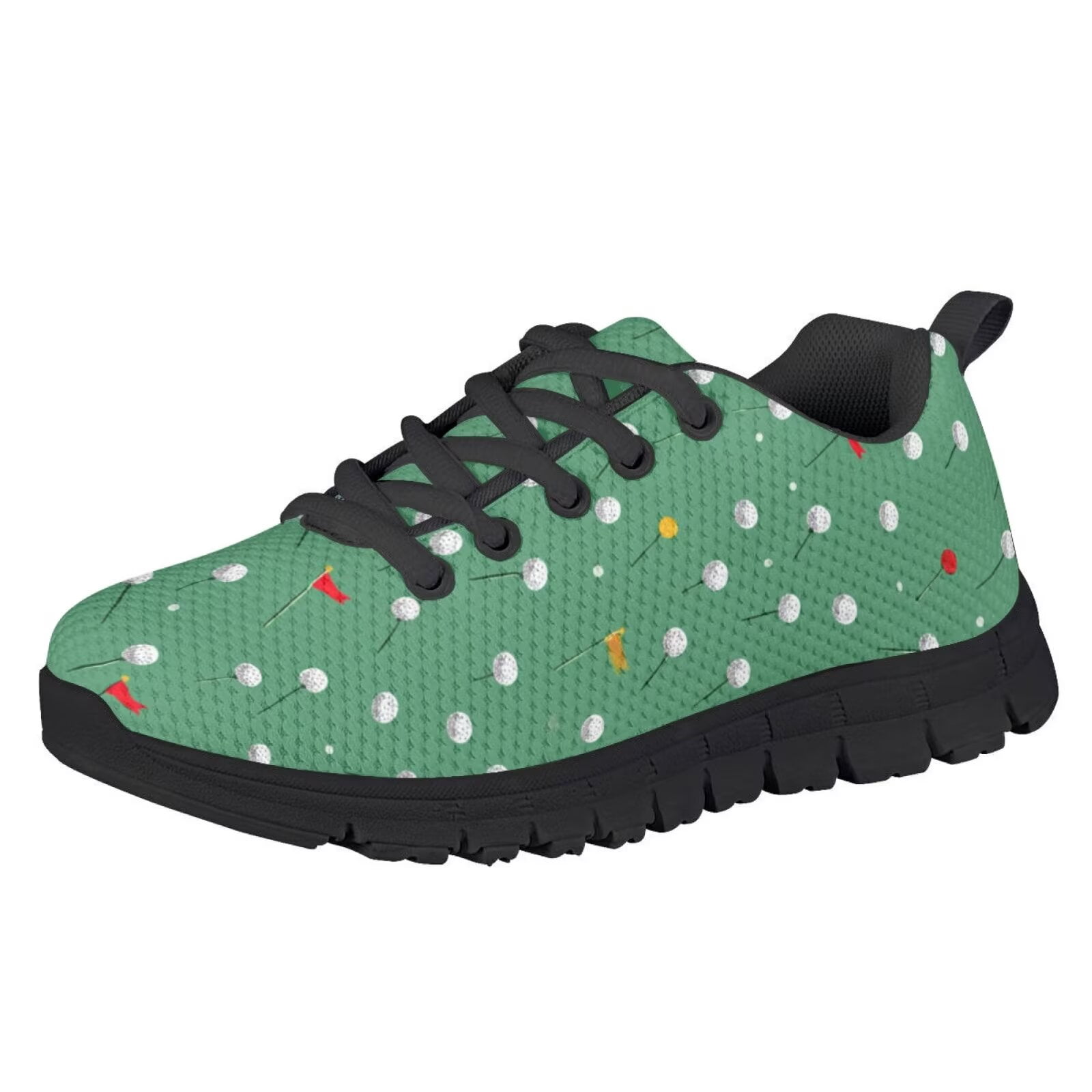 Uourmeti Golf Ball Print Shoes for Boys Size 13 Little Kid Knitted Mesh ...