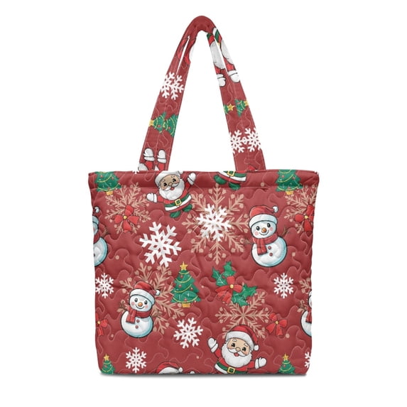 Uourmeti Polyester Fabric Large Capacity Quilted Shopping Bag, Foldable ...