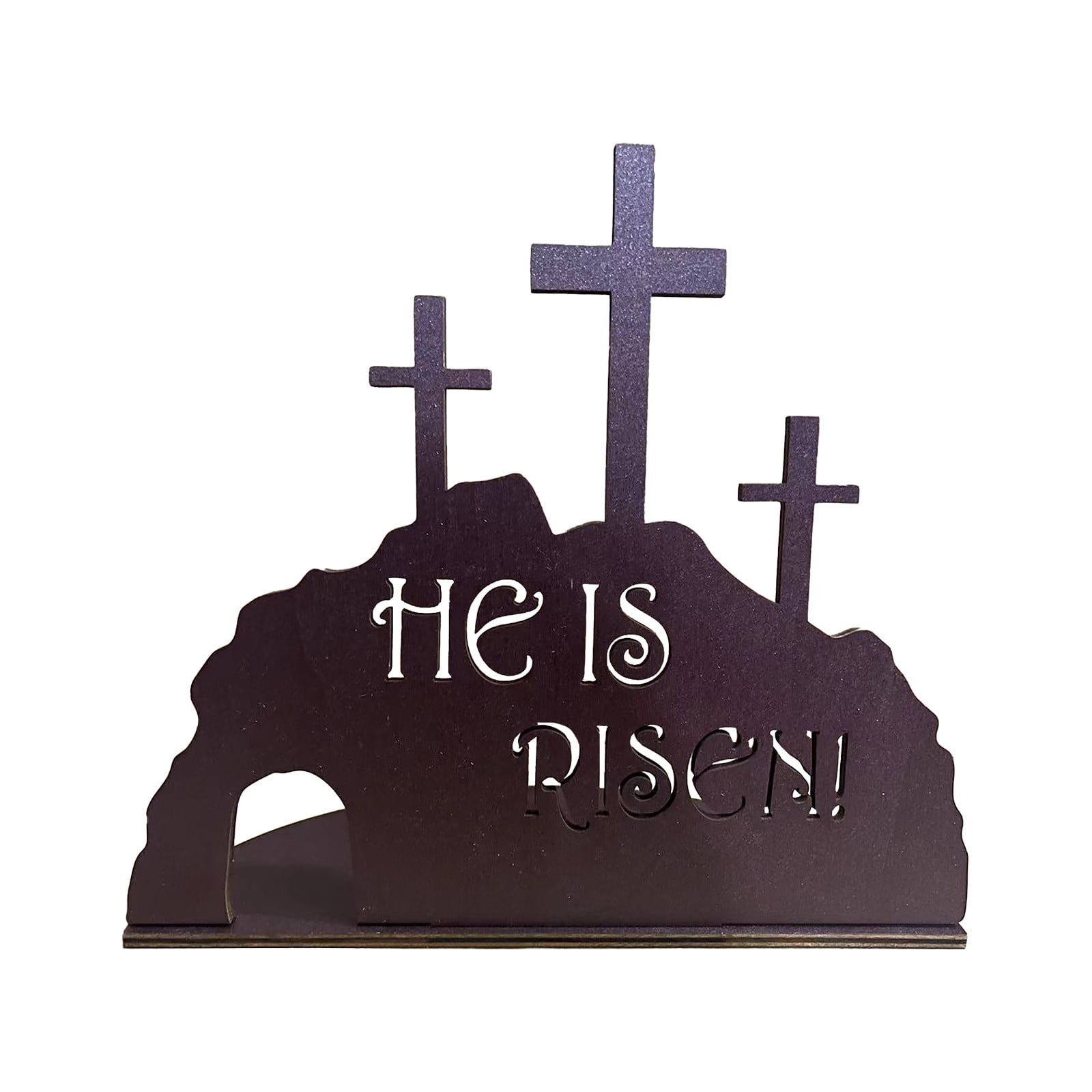 Up to 30% Off Decorative，Easter Resurrection Scene Set He Is Risen ...