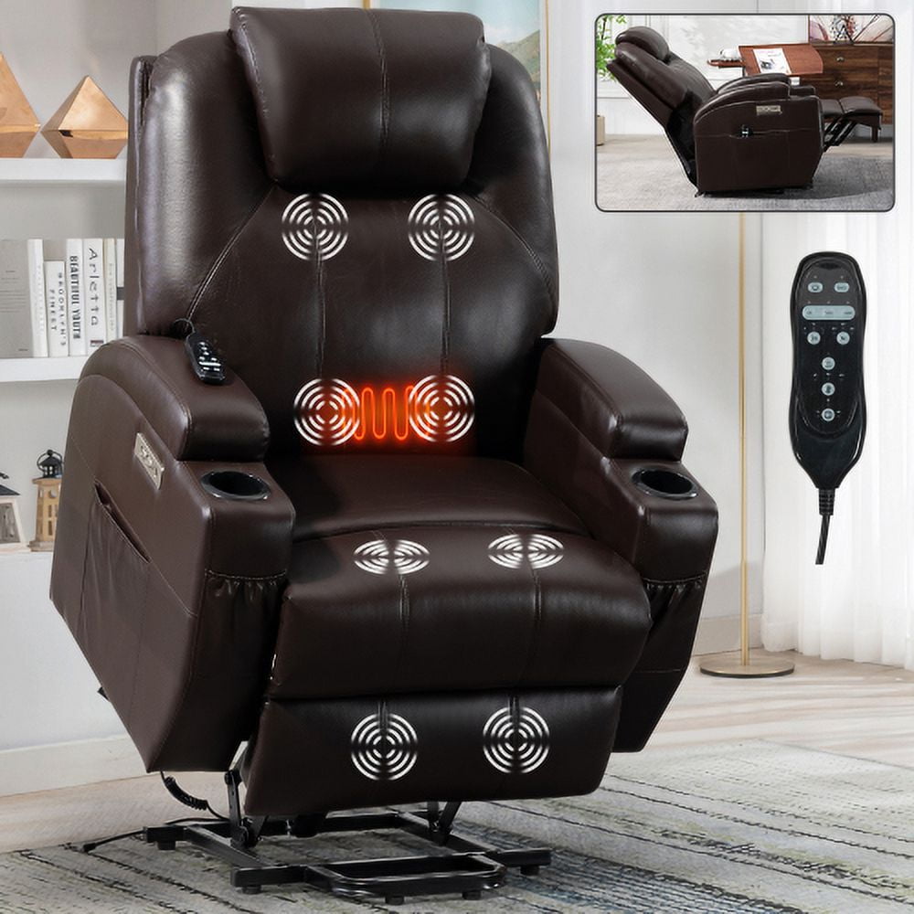 Up to 350lbs Okin Motor Power Lift Recliner Chair for Elderly, Heavy ...