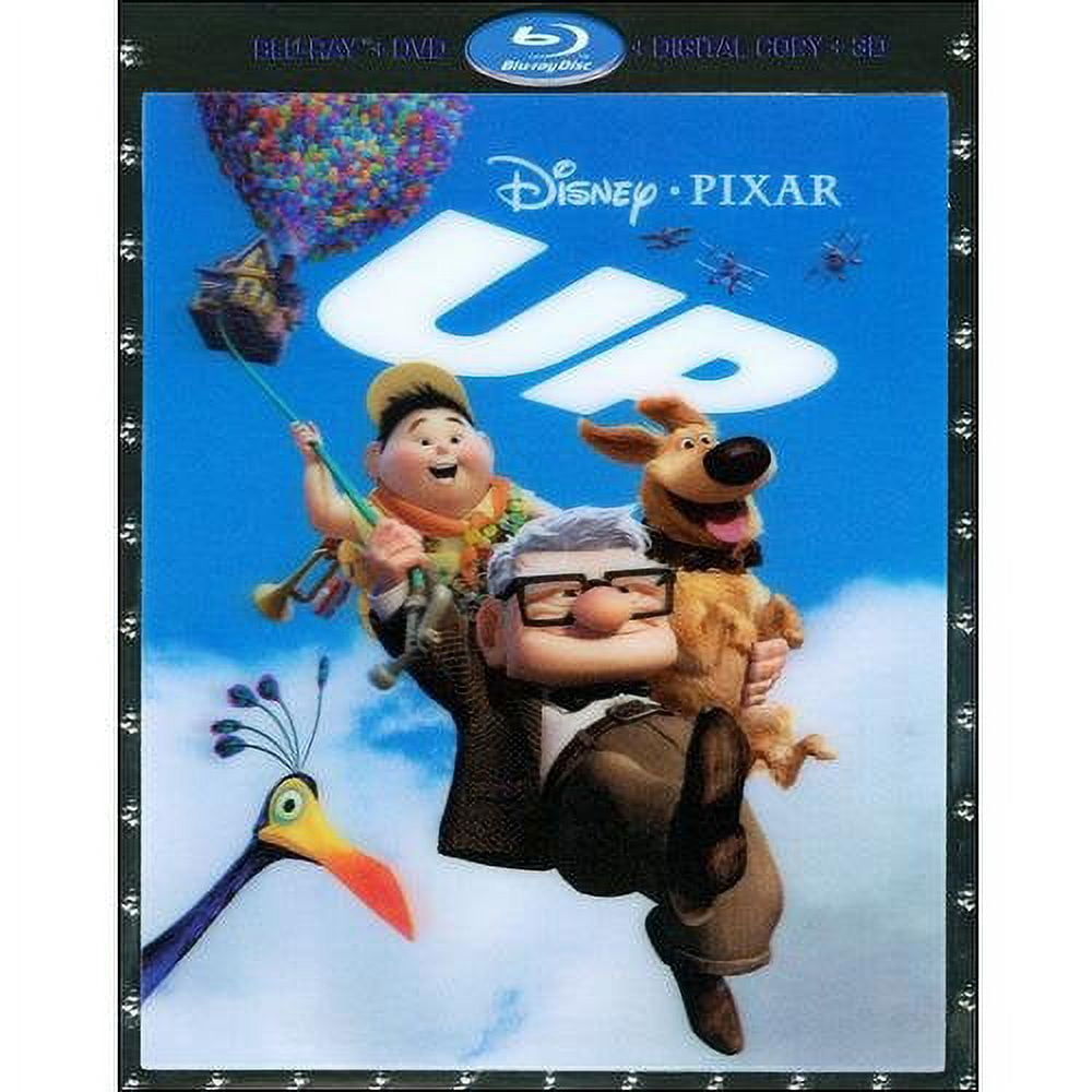 Up (3D Blu-ray + 2-Disc Blu-ray + DVD) (Widescreen) - Walmart.com