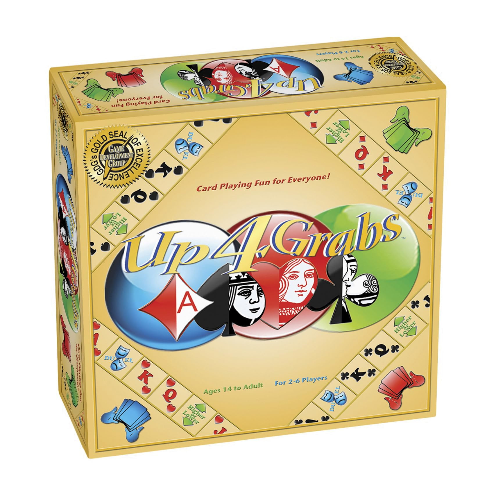 Up 4 Grabs - A Unique Card-Playing Board Game Full of Twists and Turns ...