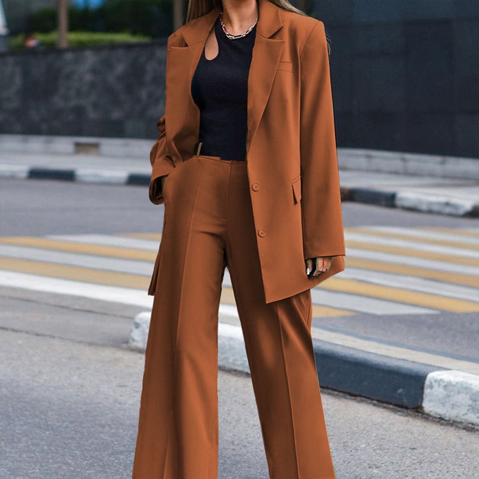 Up to 50% off MORESEC Two Piece Sets For Women Business Office Clothing ...