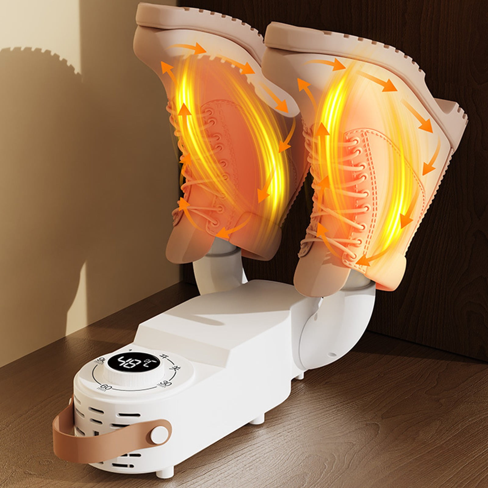 Up to 60% OFF,Foldable Portable Shoe Dryer,Adjustable Heat Settings for ...