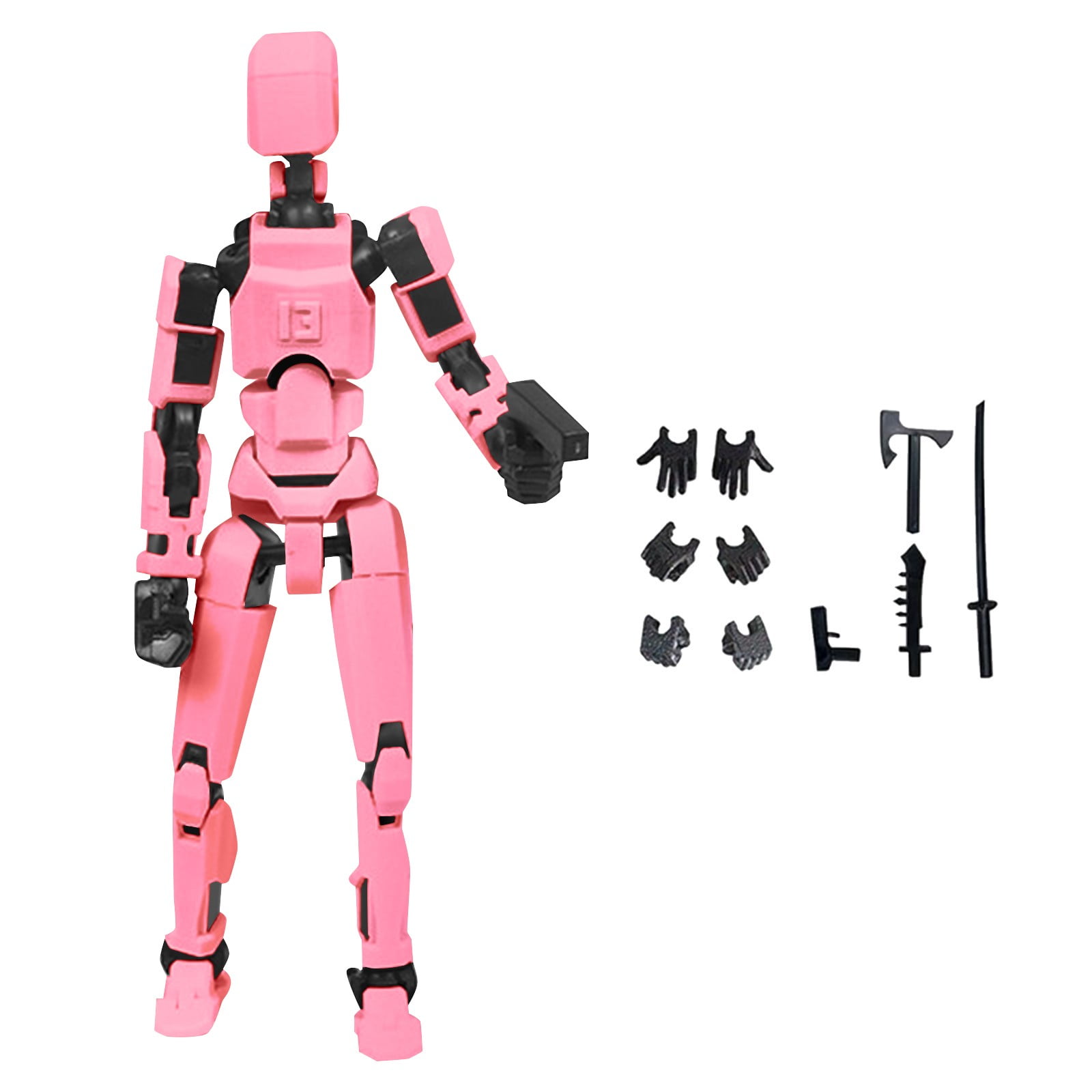 Up to 60% Off! Action Figures Anime Model Statue Doll 13-Joint Movable ...