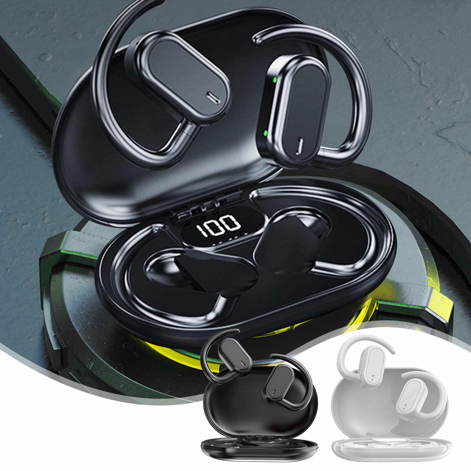 Up to 60% Off, Wireless Bluetooth Headphones Intelligent Noise ...