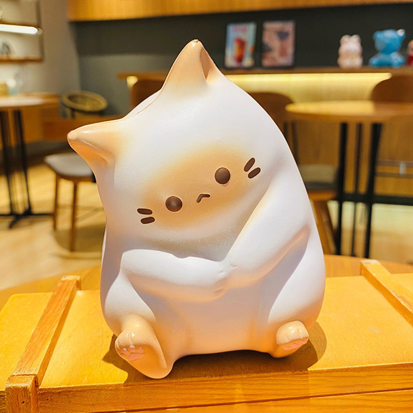 Up to 60% off zdtodz Cute Cat Stress Squishy Toy, Cat Squishy Squeeze ...