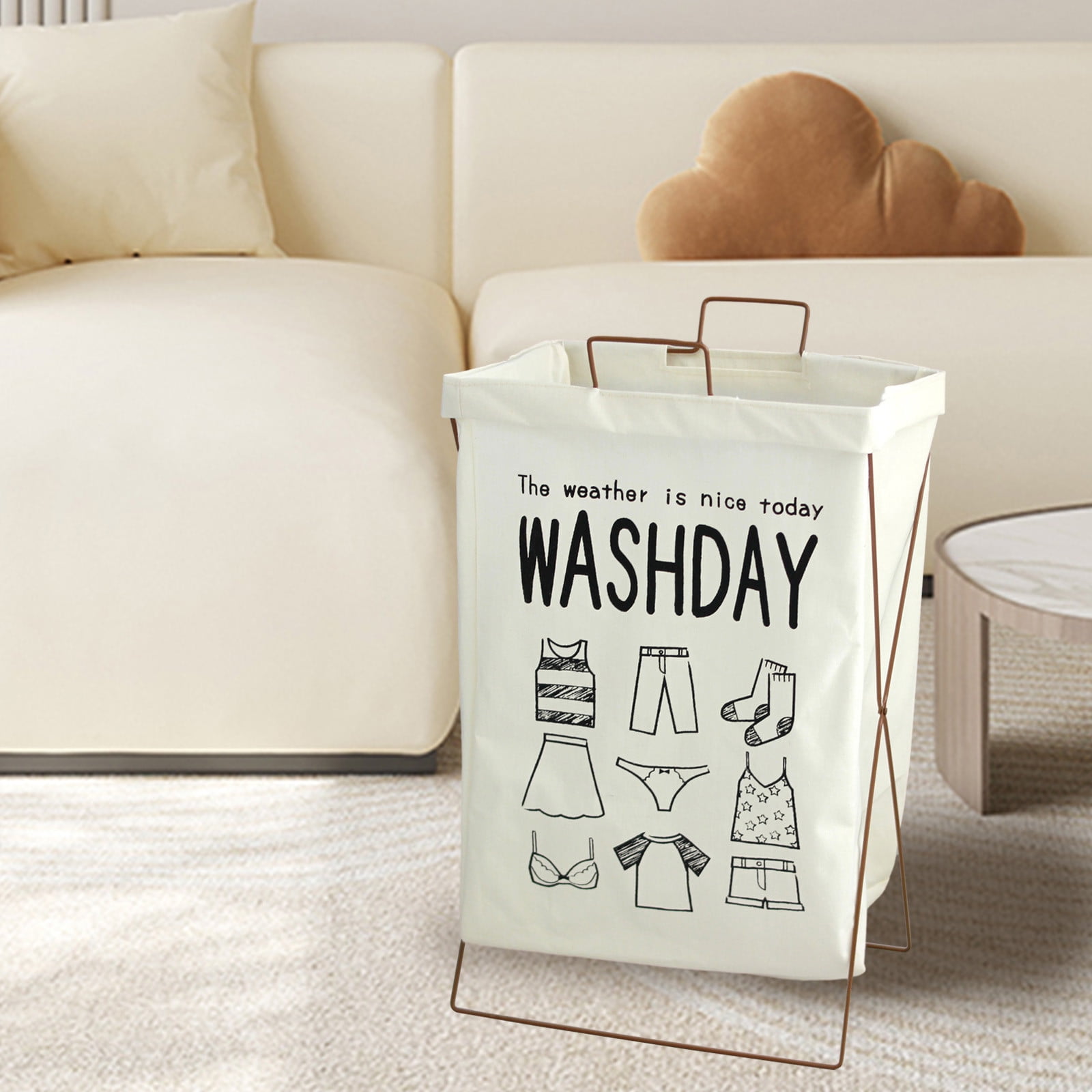 Up to 65% off!Closet Organizers and Storage Foldable Thick Cotton Linen ...