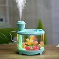Up to 65% off! Fish Tank Portable Humidifier, 460ml Cold Mist Small Humidifier, USB Quiet ...