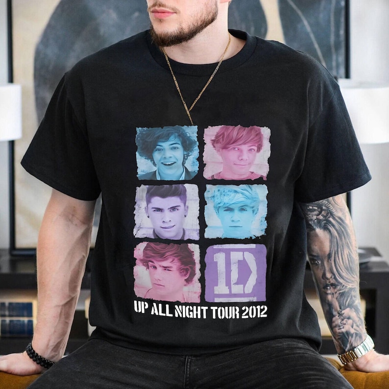 Up All Night Tour 2012 Shirt One Direction Png, 1d Png, One Direction ...
