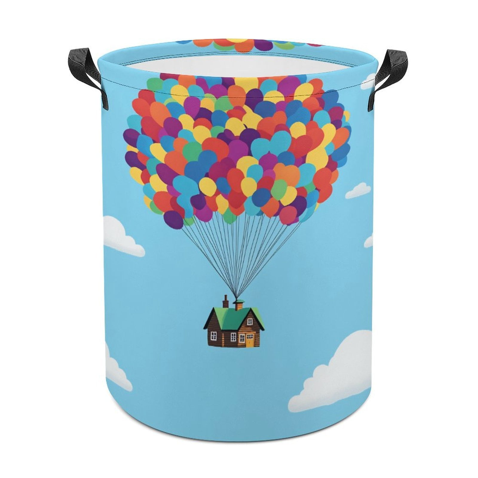 Up Balloons House SkyLaundry Basket Collapsible Clothing Hamper Toys ...