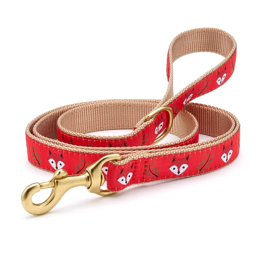 Up Country Foxy Pattern 5 Foot Dog Leash (5 Foot Leash, Wide) - Walmart.com