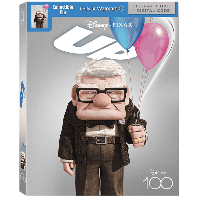 Up - Disney100 Edition Walmart Exclusive (Blu-ray + DVD + Digital Code ...