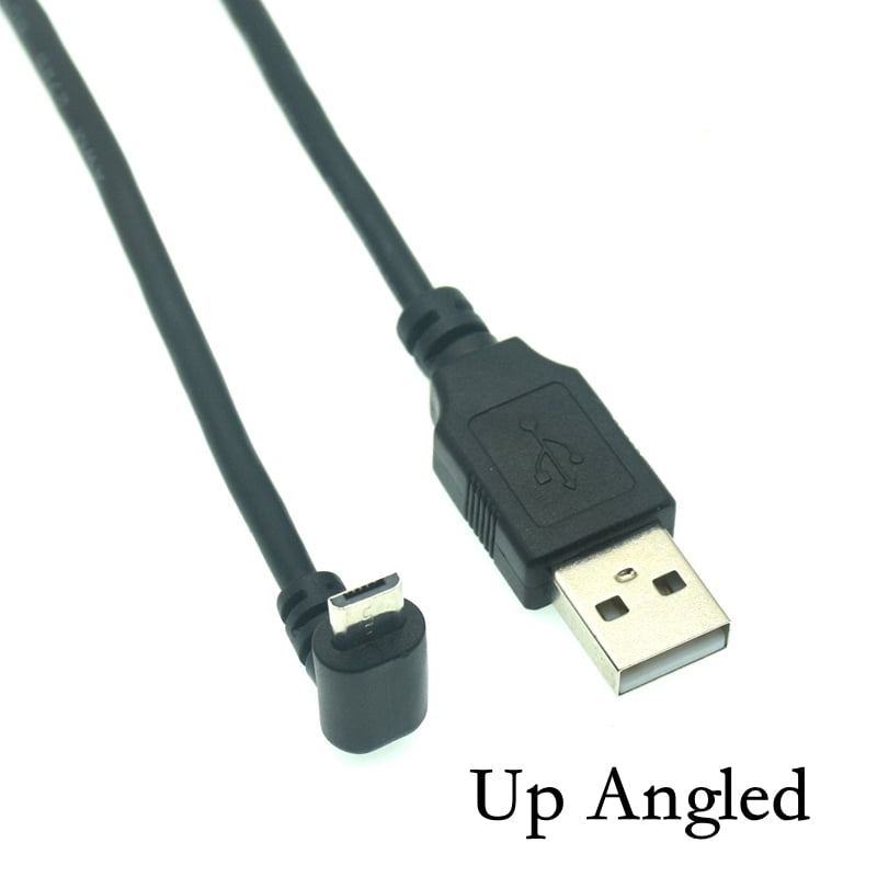 Up Down Left Right Angled 90 Degree USB Micro USB Male To USB Male Data ...