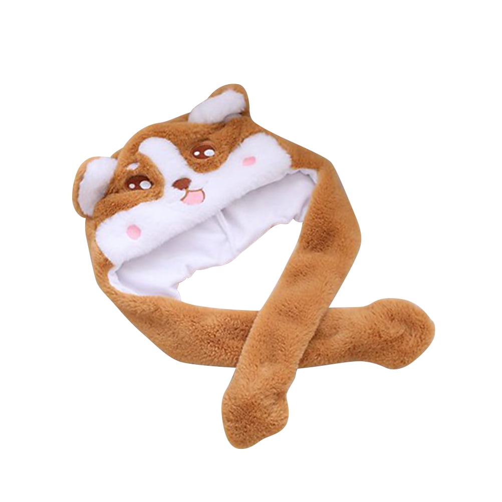 RENACLIPY corgi beanie Corgi Hat Plush for Adults with Costume ...