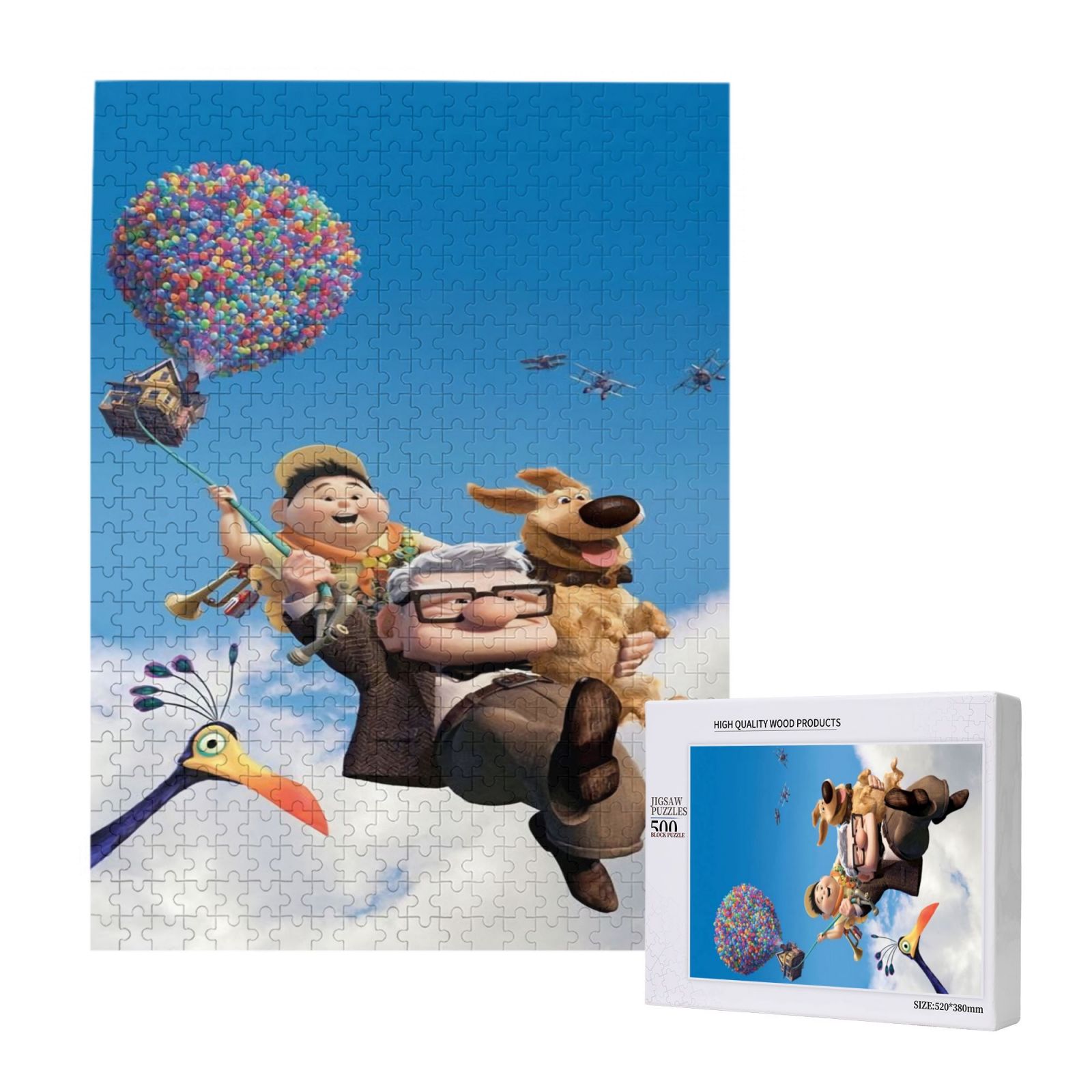 Up Jigsaw Puzzle Interactive Brain Teaser Board Game for Adults ...