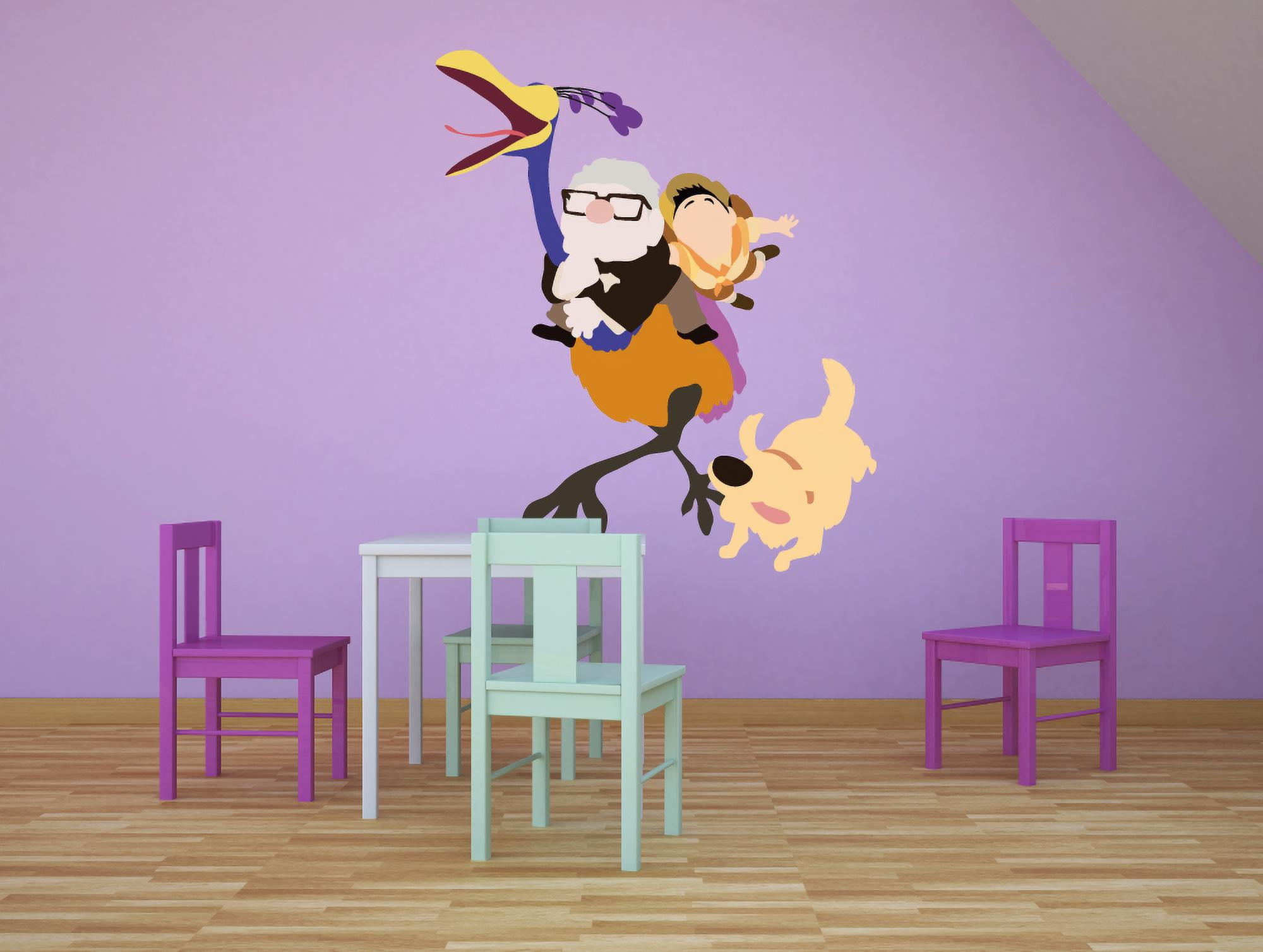 Up Movie Cartoon Carl Main Characters Decors Wall Sticker Art Design ...