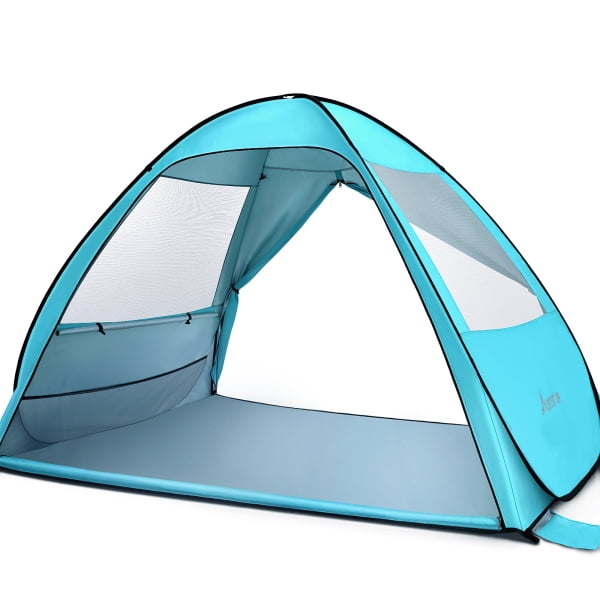 Up Tent, 2198C Double-Door Pop-Up Beach Tent Portable Automatic Tents ...