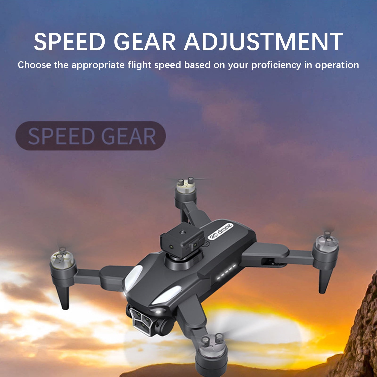 Up To 65% off Brushless Drone Positioning HD Aerial Photography Remote ...