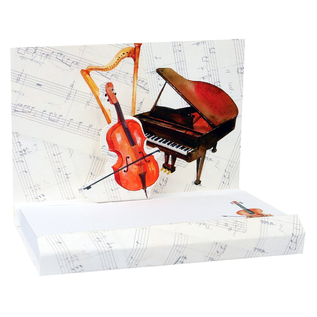 Up With Paper Music Pop-up Notepads - Walmart.com